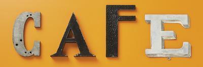 'Vintage Letters - Cafe' Giclee Print - Camille Soulayrol | AllPosters.com