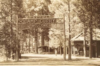 'Camp Curry, Yosemite, California' Art | AllPosters.com