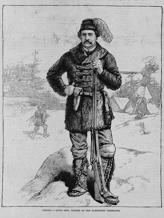 'Canada - Louis Riel, Leader of the Northwest Rebellion.' Giclee Print ...
