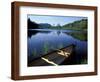 'Canoe Resting on the Shore of Little Long Pond, Acadia National Park ...