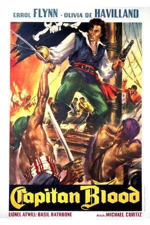 'Captain Blood - Movie Poster Reproduction' Photo | AllPosters.com