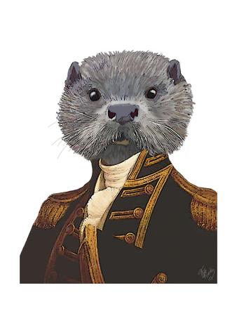 'Captain Otter' Posters - Fab Funky | AllPosters.com