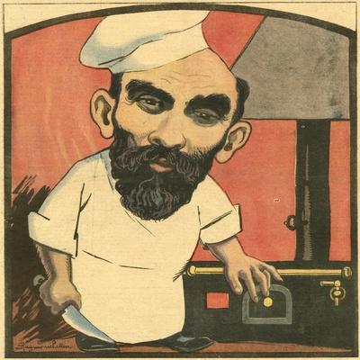 'Caricature of Henri Landru, a Serial Killer Who Became known as the ...