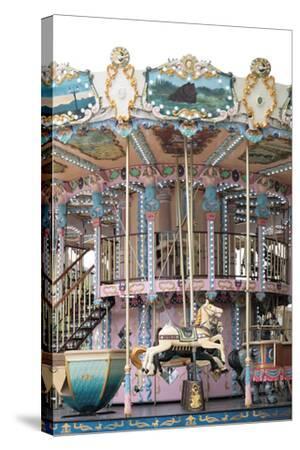 'Classic Carousel - Dance' Stretched Canvas Print - Carina Okula ...