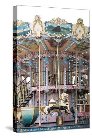 Classic Carousel - Dance Stretched Canvas Print - Carina Okula ...