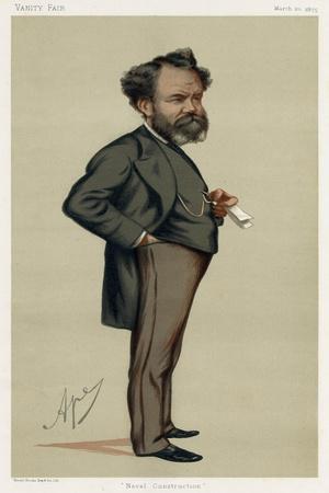 Sir Edward Reed, VFair 75 Prints - Carlo Pellegrini | AllPosters.com