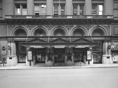 'Carnegie Hall Entrance -- Exterior View' Photographic Print ...