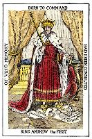 'Cartoon Showing President Andrew Jackson as King Andrew the First ...