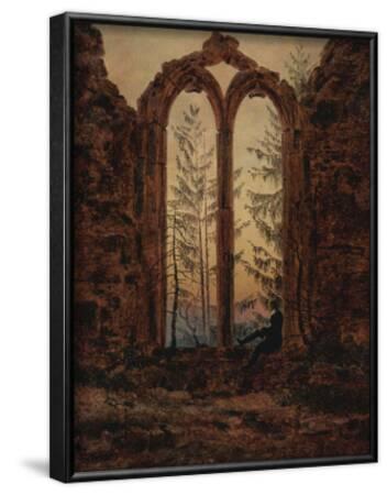 'Caspar David Friedrich (The dreamer) Art Poster Print' Prints ...