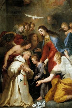 'Gaspar de Crayer / 'The Appearance of the Virgin to Simón de Rojas ...