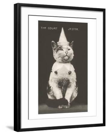 'Cat with Pointed Hat, Court Jester' Poster | AllPosters.com