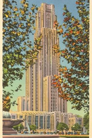 'Cathedral of Learning, Pittsburgh, Pennsylvania' Posters | AllPosters.com