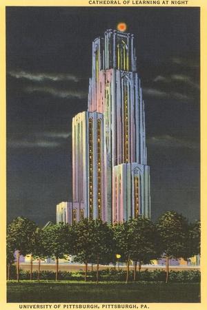 'Cathedral of Learning, Pittsburgh, Pennsylvania' Posters | AllPosters.com
