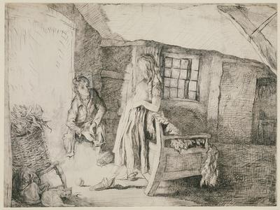 'Catherine Earnshaw and Heathcliffe at Wuthering Heights' Giclee Print ...