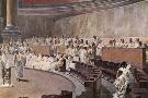'Catiline Plotting to Seize Power in Rome is Denounced in the Senate by ...