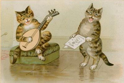 'Cats Making Music' Giclee Print | AllPosters.com