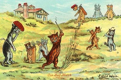 Cats Playing Golf | AllPosters.com