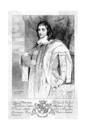 'Cecil Calvert, First Lord Baltimore' Giclee Print | AllPosters.com