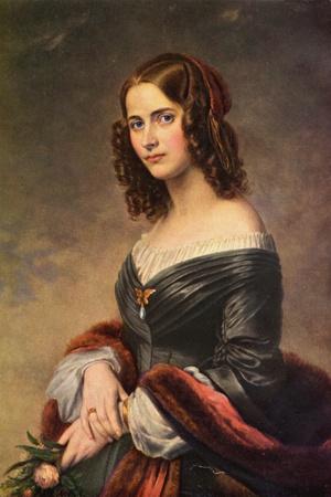 'Cécile Mendelssohn Bartholdy -' Giclee Print - Eduard Magnus ...