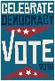 'Celebrate Democracy (Blue)' Prints | AllPosters.com