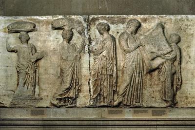 'Central Scene of the East Frieze of the Parthenon, The Acropolis ...