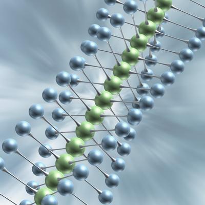 Chain of Molecules Photographic Print | AllPosters.com