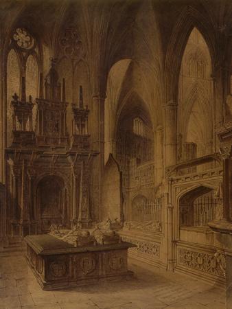 'Chapel of St.John the Baptist, Westminster Abbey' Giclee Print - John ...