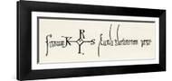 Charlemagne's Signature, Ca. 790 - Charlemagne's Signature, 790 Ad ...