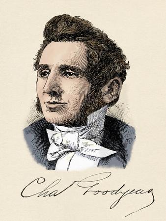 'Charles Goodyear, Inventor of Vulcanization Process.' Giclee Print ...