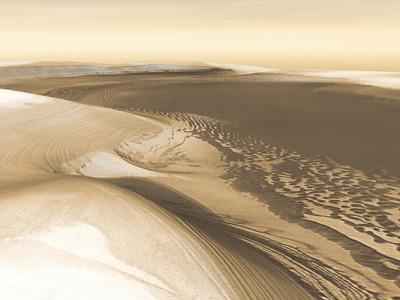 'Chasma Boreale, a Flat-floored Valley On Mars' North Polar Ice Cap ...