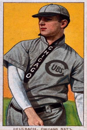 'Chicago, IL, Chicago Cubs, Ed Reulbach, Baseball Card' Prints ...
