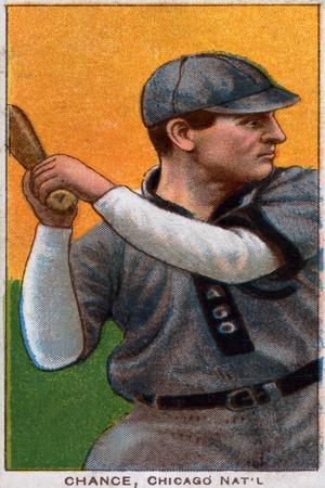 'Chicago, IL, Chicago Cubs, Frank Chance, Baseball Card' Prints ...