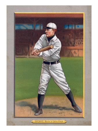 'Chicago, IL, Chicago White Sox, George Browne, Baseball Card' Poster ...