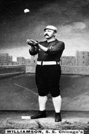 'Chicago, IL, Chicago White Stockings, Ned Williamson, Baseball Card ...