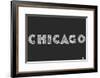 'Chicago Neighborhoods Text Poster' Print | AllPosters.com