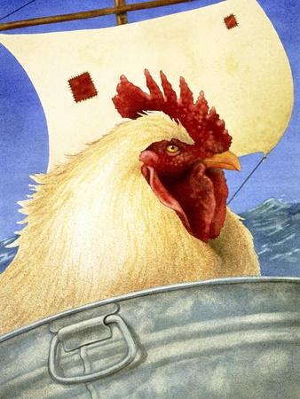 'Chicken Ship' Giclee Print - Will Bullas | AllPosters.com