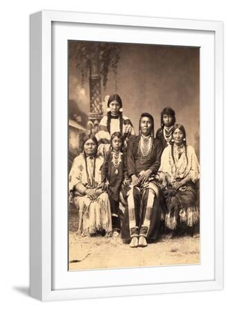 'Chief Joseph and Family Members, Circa 1877' Giclee Print - F.M ...