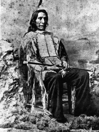 'Chief Red Cloud at Age 72, C.1893' Photographic Print - Charles Milton ...