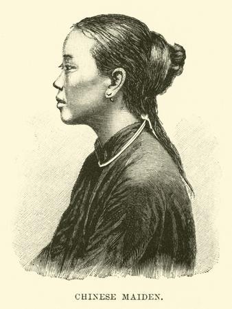 'Chinese Maiden' Giclee Print | AllPosters.com