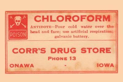 'Chloroform' Prints | AllPosters.com