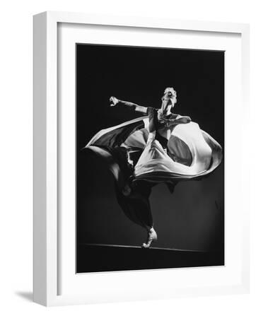 'Choreographer Martha Graham Performing Some of Her Own Work at Mili ...