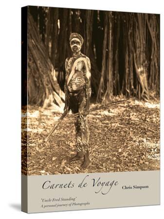'Uncle Fred Standing' Stretched Canvas Print - Chris Simpson ...