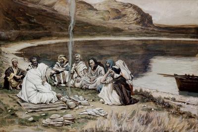 'Christ Eating with His Disciples' Giclee Print - James Tissot ...