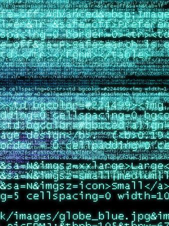 'Internet Computer Code' Photographic Print - Christian Darkin ...