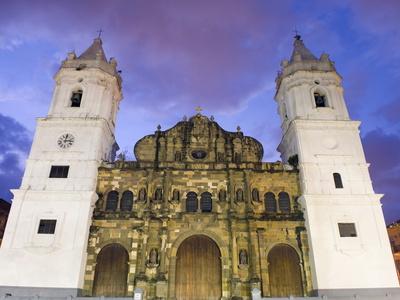 Cathedral, Historical Old Town, UNESCO World Heritage Site, Panama City ...