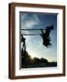 'Girl Playing High on Swings at Sunset on Vosu Beach, Located in ...