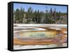 'Chromatic Pool Hot Spring, Upper Geyser Basin Geothermal Area ...