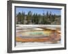 'Chromatic Pool Hot Spring, Upper Geyser Basin Geothermal Area ...