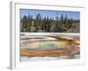 'Chromatic Pool Hot Spring, Upper Geyser Basin Geothermal Area ...
