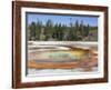 'Chromatic Pool Hot Spring, Upper Geyser Basin Geothermal Area ...